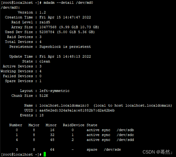 Linux RAID5与LVM逻辑卷创建及NFS共享教程-CSDN博客