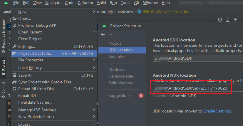 在Android Studio 中运行React Native 项目_android studio 打开react-native怎么运行-CSDN博客