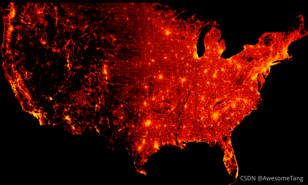 【datashader】使用datashader完成大型地理空间数据可视化-CSDN博客