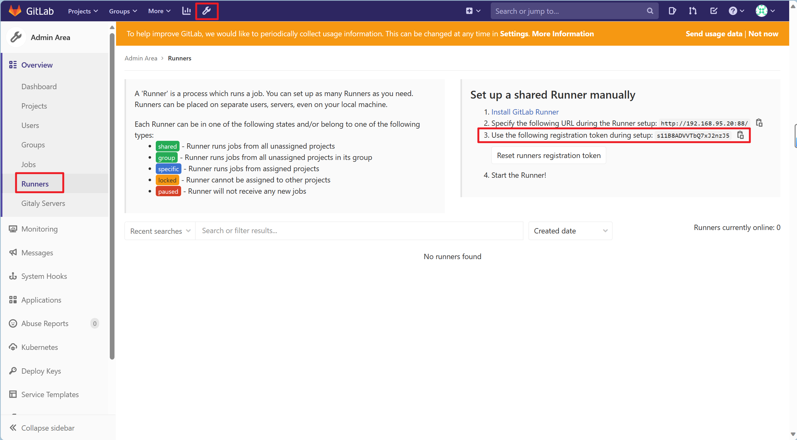 GitLab Runner注册大揭秘：高效CI/CD的入门指南_runners token-CSDN博客