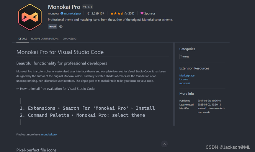 2023 Visual Studio Code年度十佳深色主题_vscode主题-CSDN博客