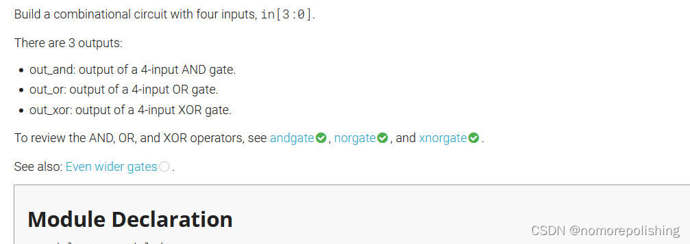 HDLBits 答案汇总（持续更新）-CSDN博客