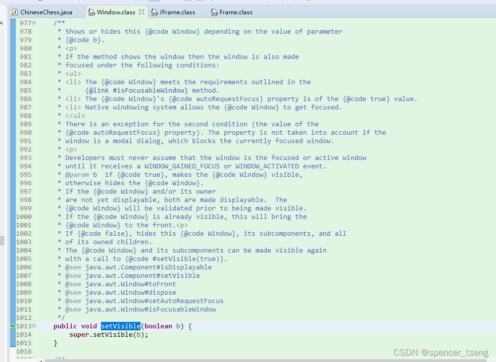The method show() from the type Window is deprecated_the method showo ...