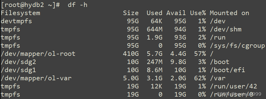 linux /var分区使用率高处理_linux分区利用率高怎么搞-CSDN博客