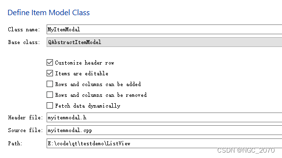 Qt模型视图框架详解-CSDN博客