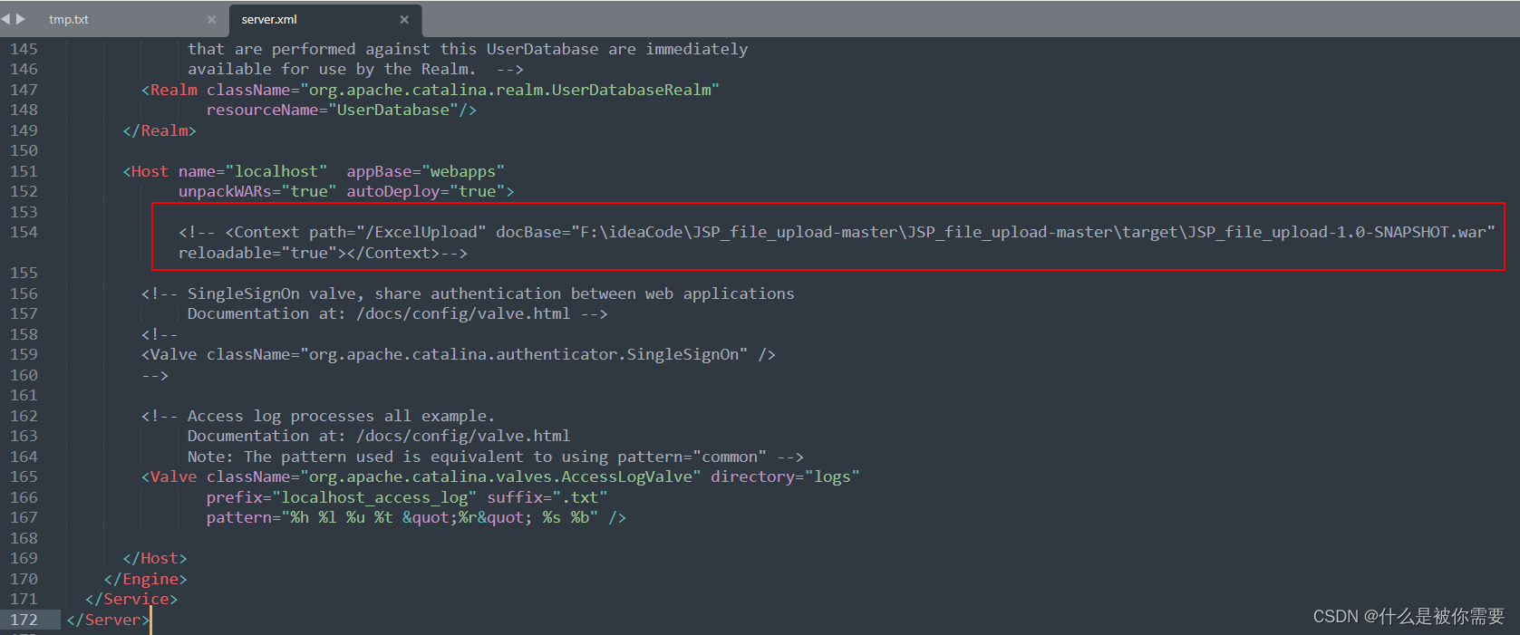 tomcat启动窗口一闪而过（启动tomcat服务器时，报错误java.io.FileNotFoundException，原因为配置默认加载的 ...
