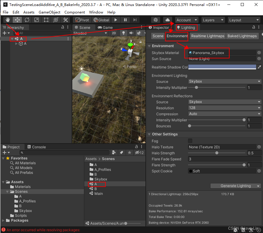 Unity Lightmap&LightProbe局部动态加载（亲测2020以及以上版本官方修复了）_unity lghtmap加载-CSDN博客