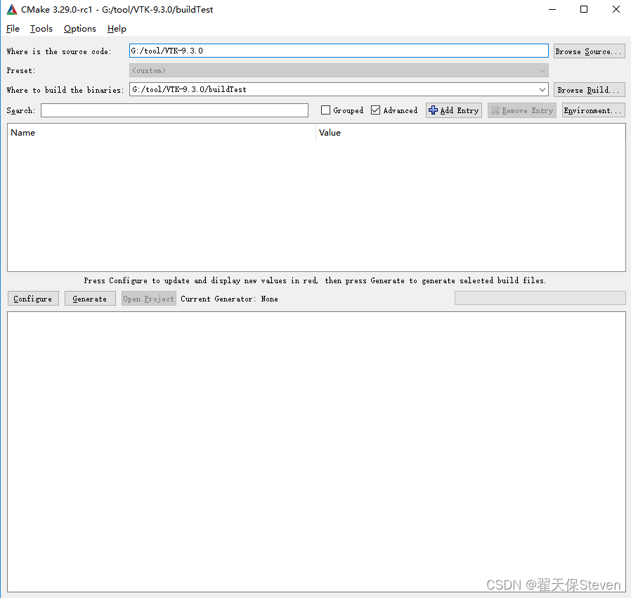 Windows下用CMake编译VTK及配置测试_windows下vtk使用cmake-CSDN博客