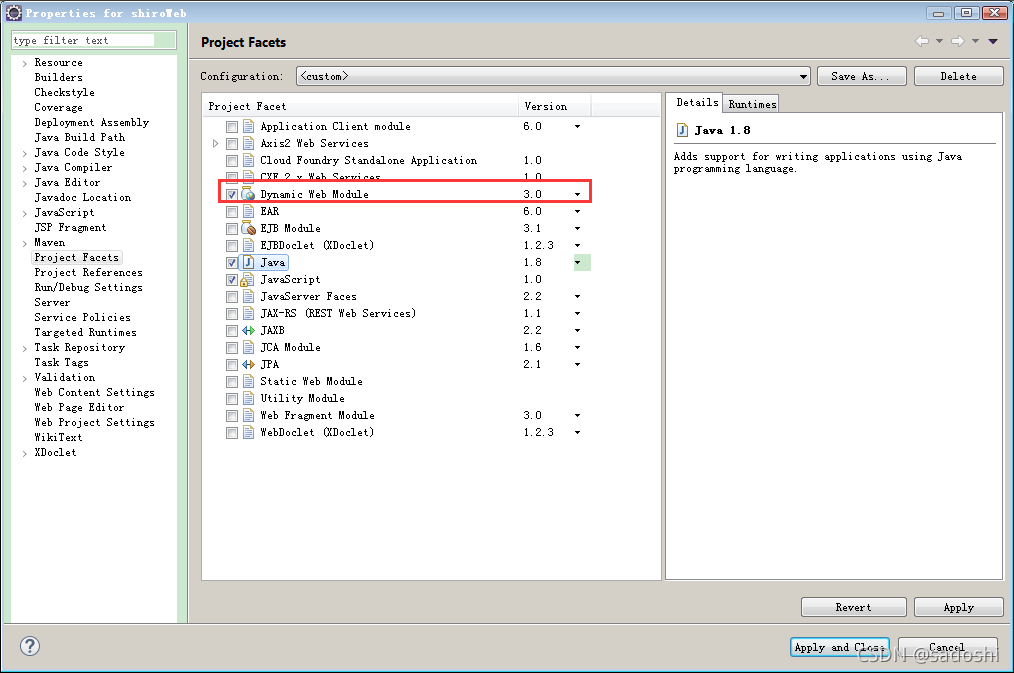 Eclipse新建基于Servlet3.x的maven项目_servlet 3 mvn-CSDN博客