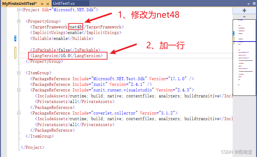 xUnit.net入门_vs2022 单元测试xunit-CSDN博客