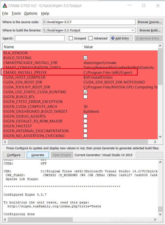 Windows安装配置eigen3_eigen3 windows-CSDN博客