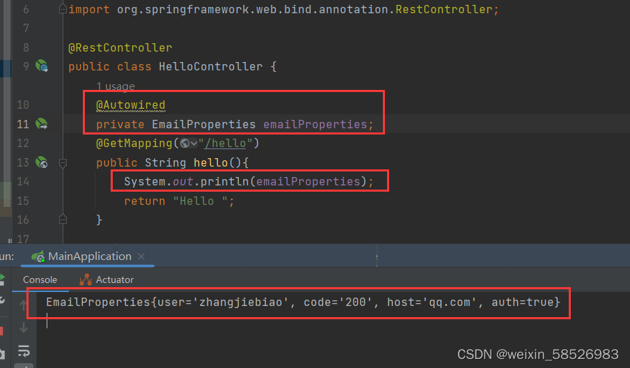 Springboot读取application.yml配置文件-CSDN博客