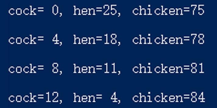 百钱百鸡python流程图python百钱买百鸡问题在我国古代的算经里有一个著名的不定方程问题python Csdn博客
