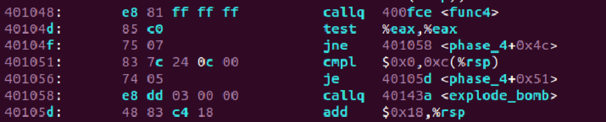 【CSAPP】探究BombLab奥秘：Phase_4的解密与实战_csapp 实验 2024-CSDN博客