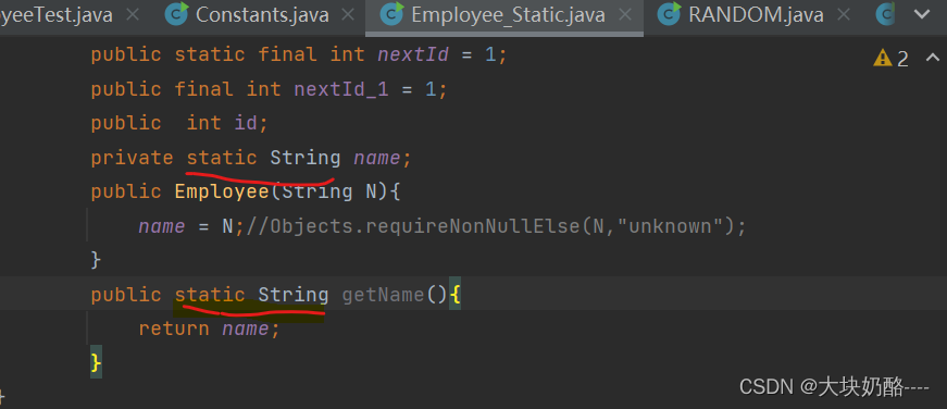 JAVA笔记三：对象与类（二）_java 3?2-CSDN博客