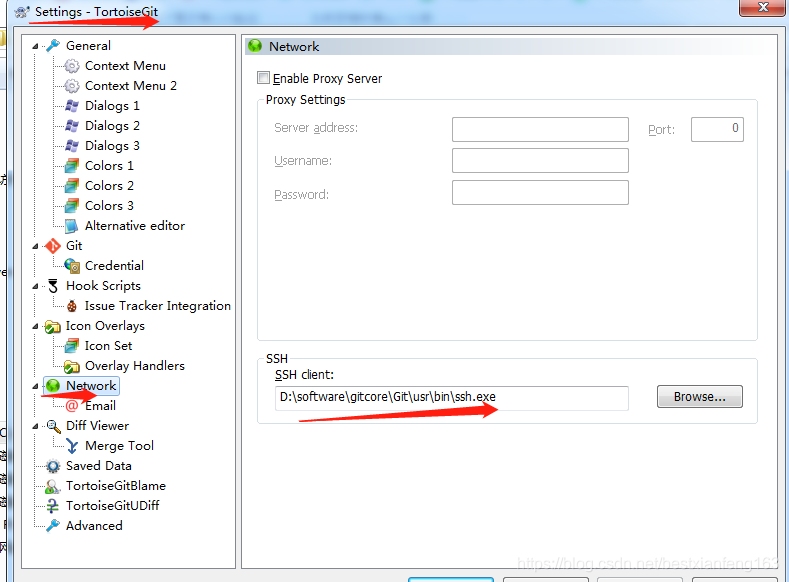 TortoiseGit 提交代码disconnected no supported authentication methods available(server sent ...