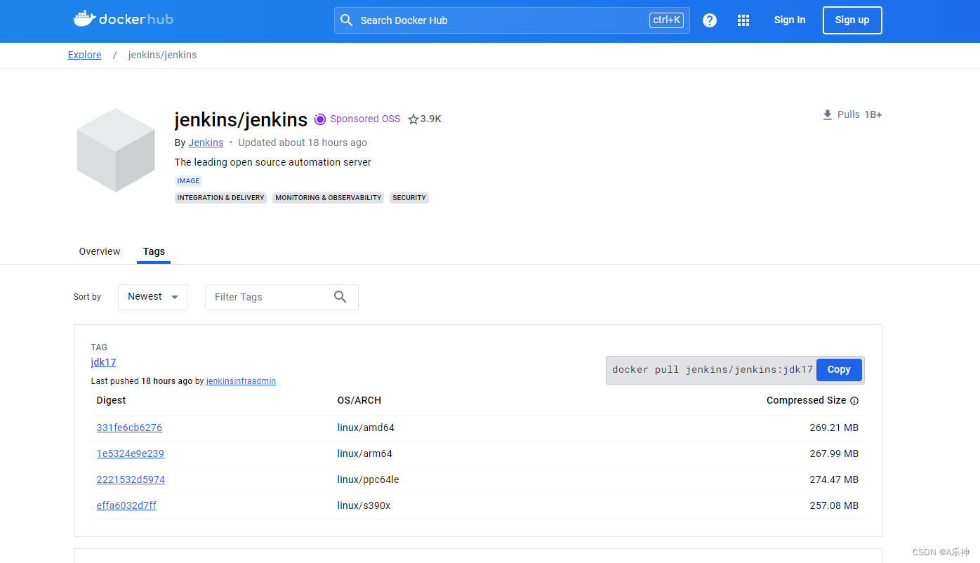 Docker Jenkins安装-CSDN博客
