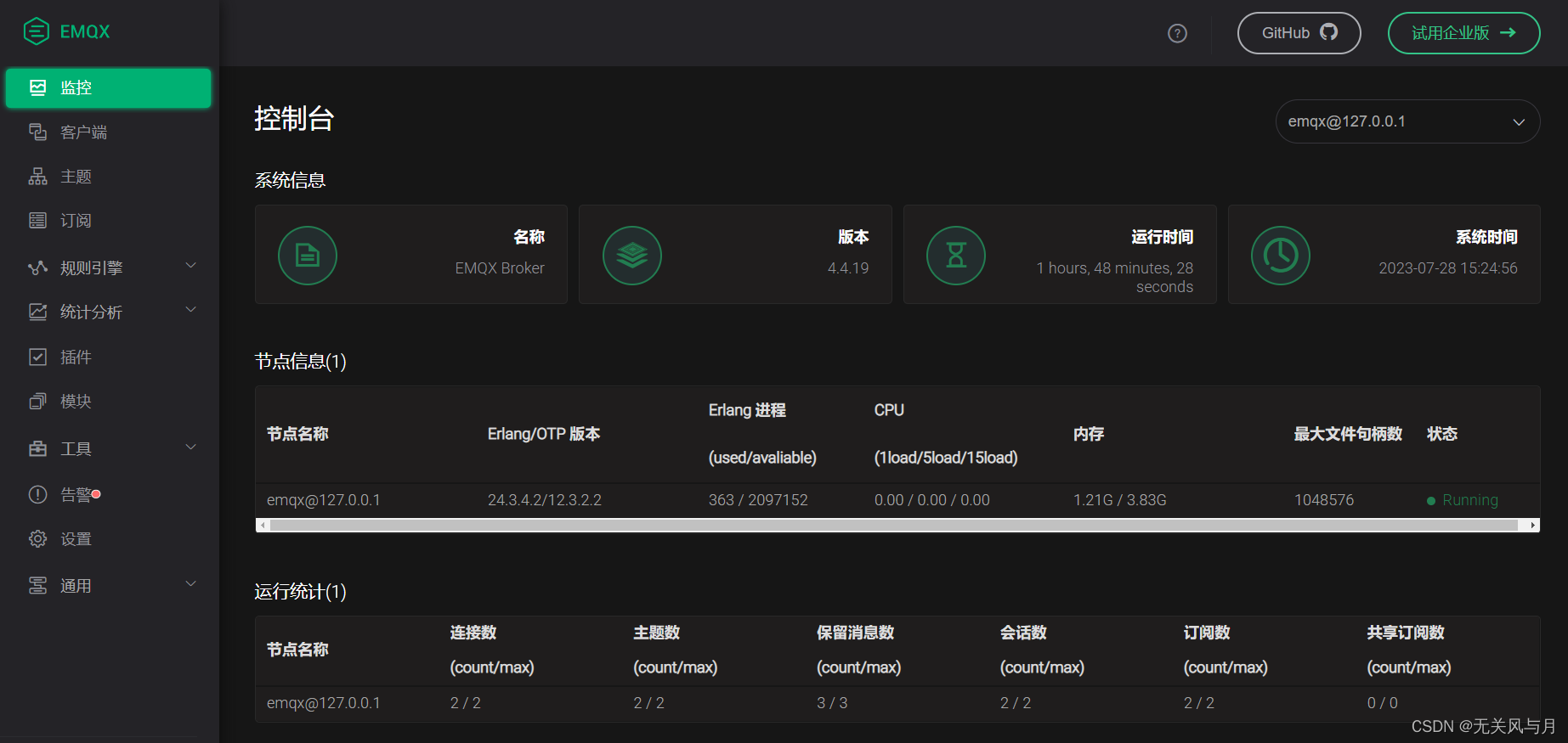 Linux下mqtt服务器emqx搭建及pahomqttc客户端开发linux Emqx Csdn博客 