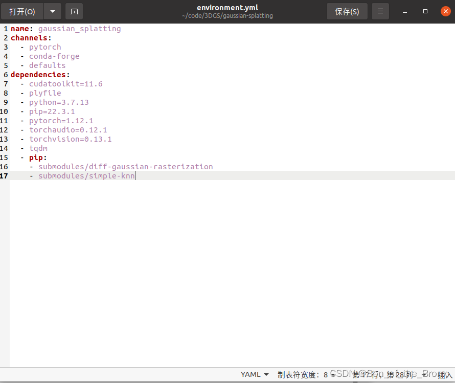 ubuntu20部署3d高斯_3dgs ubuntu-CSDN博客