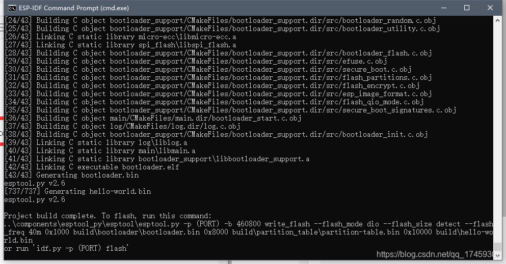 ESP32（一）——ESP-IDF 环境搭建（windows）_a fatal esptool.py error occurred ...