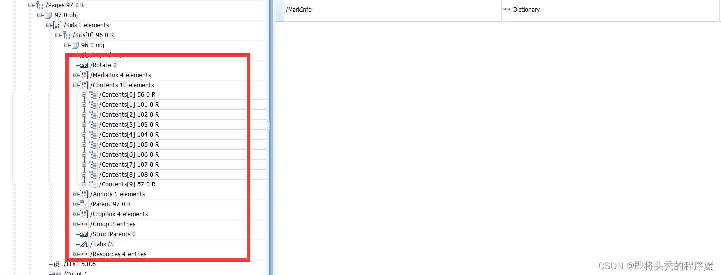 结合编辑器和PDFXplorer工具查看PDF文件结构-CSDN博客