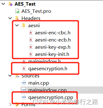 Qt使用AES进行加密和解密_QT-CSDN专栏