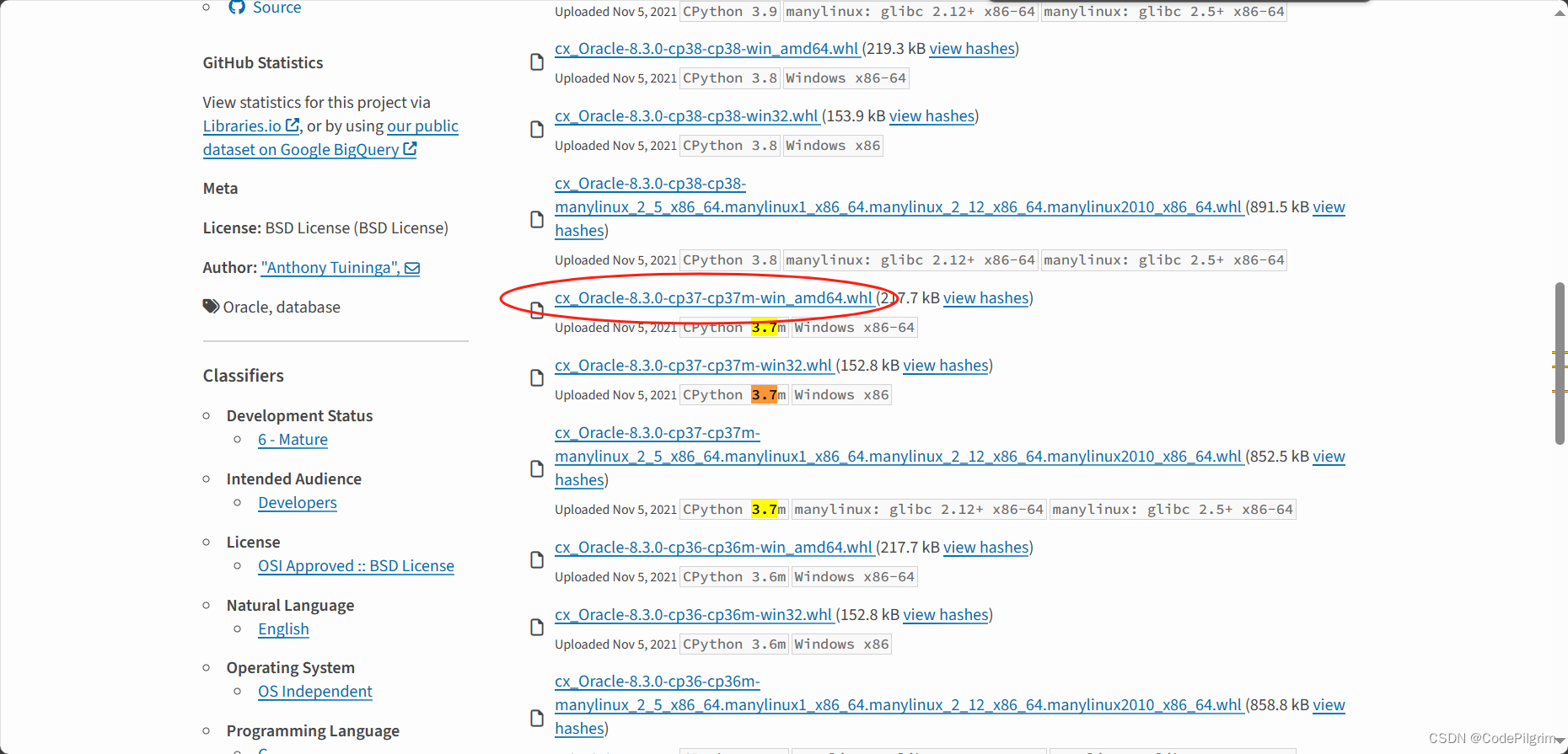 python连接Oracle数据库-CSDN博客