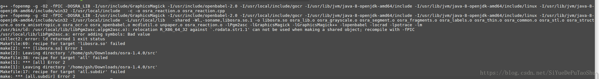 Linux安装OSRA遇到的坑_osra anzhuang-CSDN博客