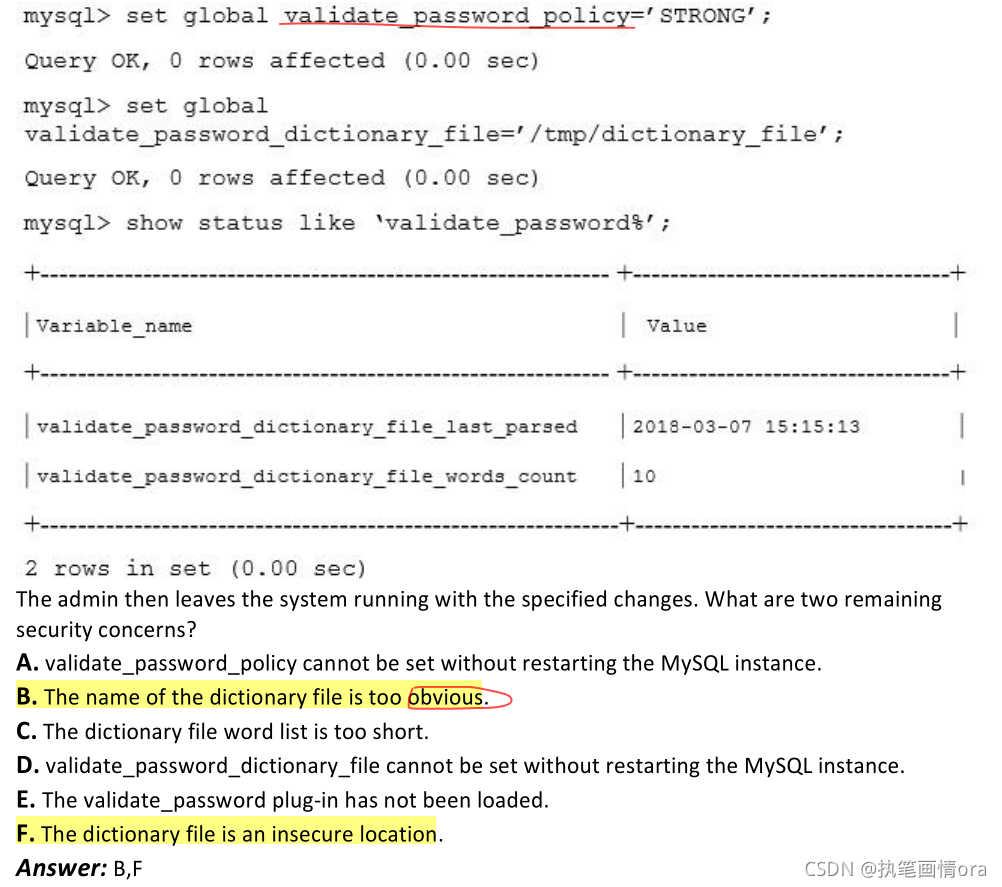 Mysql数据库管理-密码策略参数validate_password_mysql validate-CSDN博客