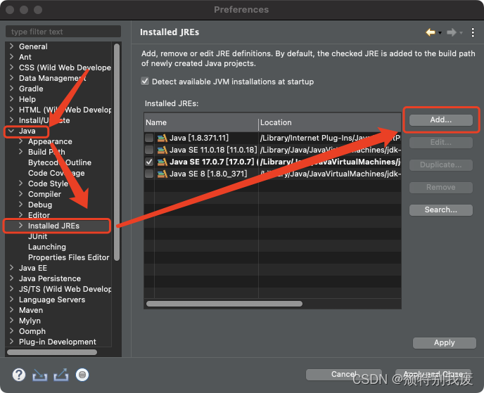 Mac下eclipse配置JDK_mac jdk1.7-CSDN博客