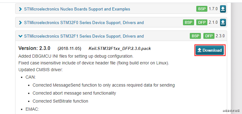 Keil(STM32)开发环境-(2)Keil导入设备系列包_keil dfp-CSDN博客