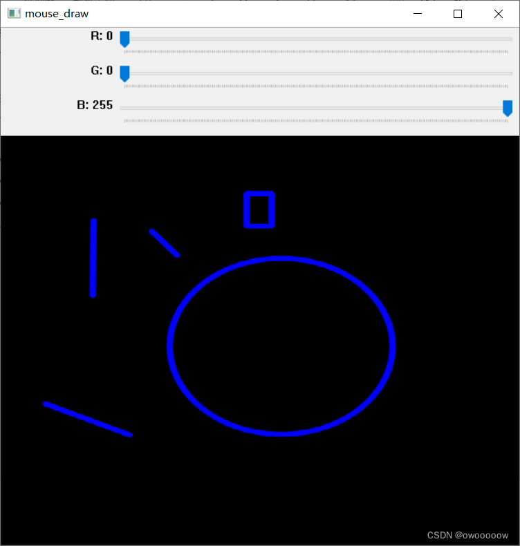 【openCV学习】11.鼠标绘图小样例_c# opencv 鼠标画方形-CSDN博客