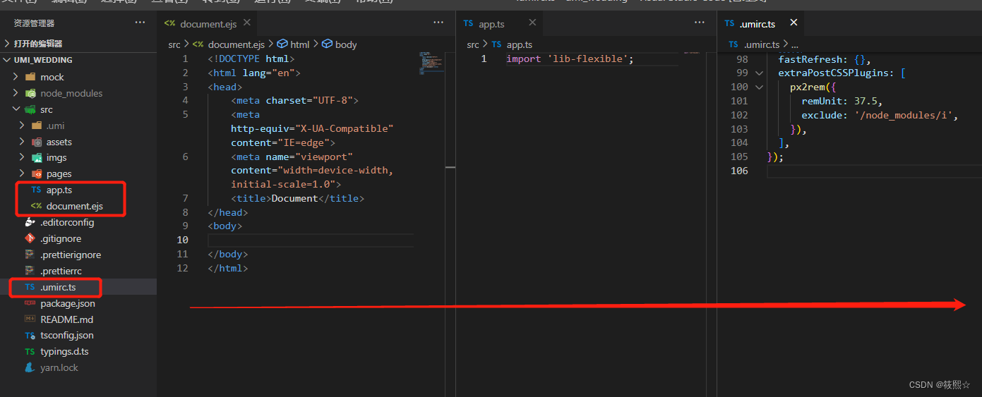 umi 中使用 px2rem 插件做rem适配_umi rem-CSDN博客