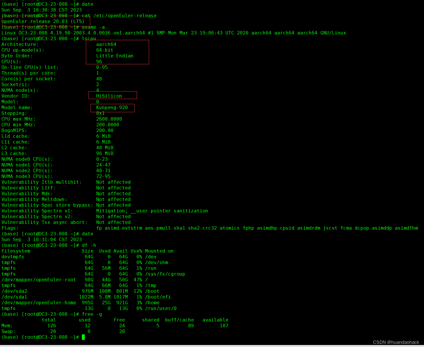 【原创】鲲鹏ARM构架openEuler操作系统安装Oracle 19c_oracle arm版本-CSDN博客