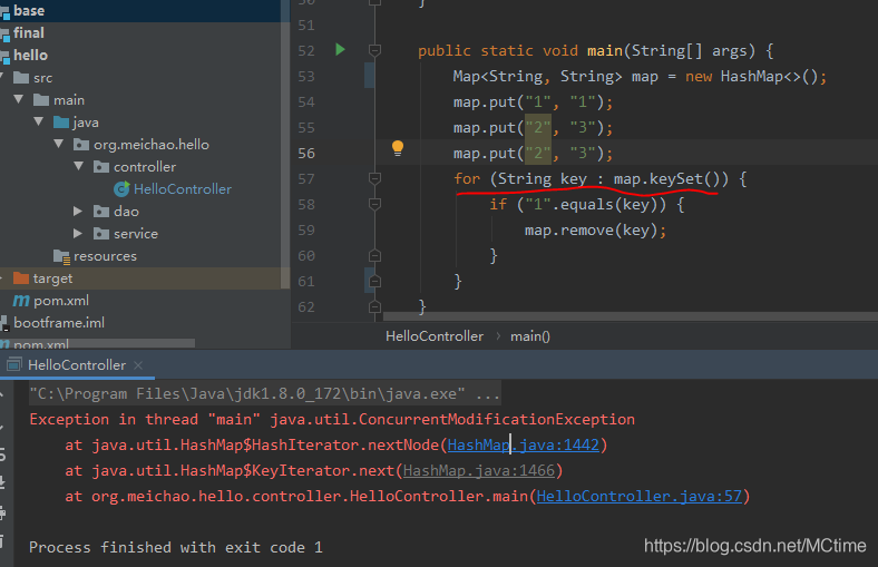 java增强for循环中容器不能直接remove的原因---List；Set；Map；JSONObject_增强for循环不能remove-CSDN博客