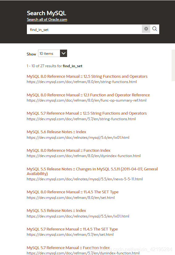 MySQL 搜索函数 find_in_set-CSDN博客