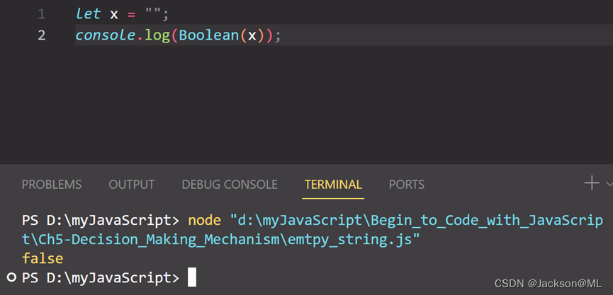 JavaScript编程基础 – 布尔值(Booleans)_js布尔值-CSDN博客