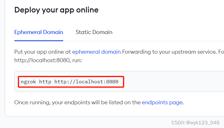 内网穿透ngrok的使用_ngrok注册-CSDN博客