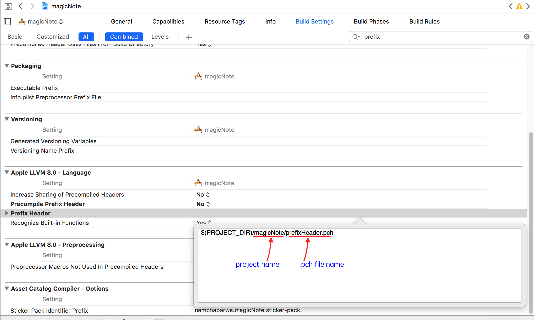 iOS项目添加.pch文件 / How to add a .pch file to an iOS project-CSDN博客
