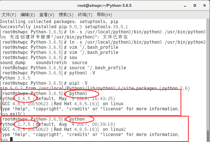 CentOS 7安装Python3.6过程（让linux系统共存Python2和Python3环境）_build failed (centos 7.9.2009 using python ...