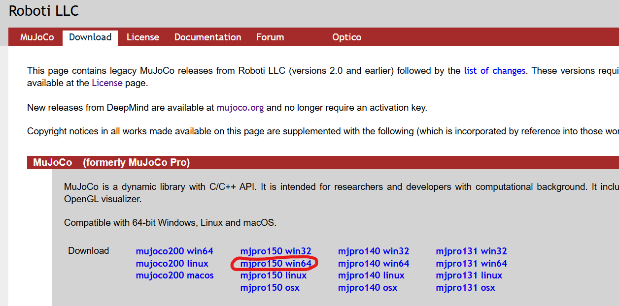 Windows下安装Mujoco1.50_mujoco windows-CSDN博客