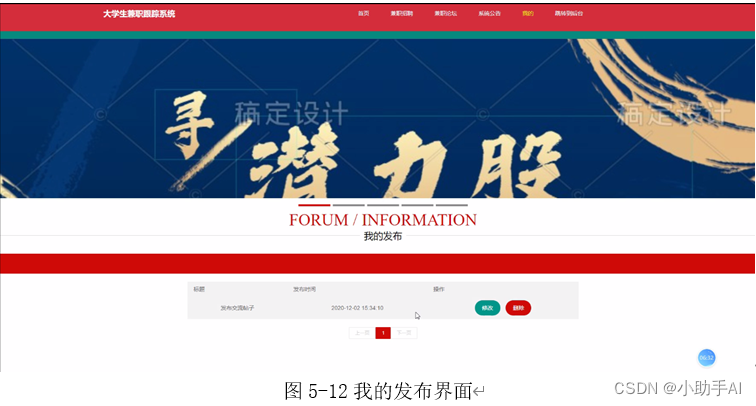 5.大学生兼职跟踪系统|基于SSM 框架+vue+ Mysql+Java+B/S架构技术(可运行源码+数据库+开发文档+lw)商家投诉，兼职应聘，投诉处理，兼职招聘，学生管理，商家管理，个人 ...