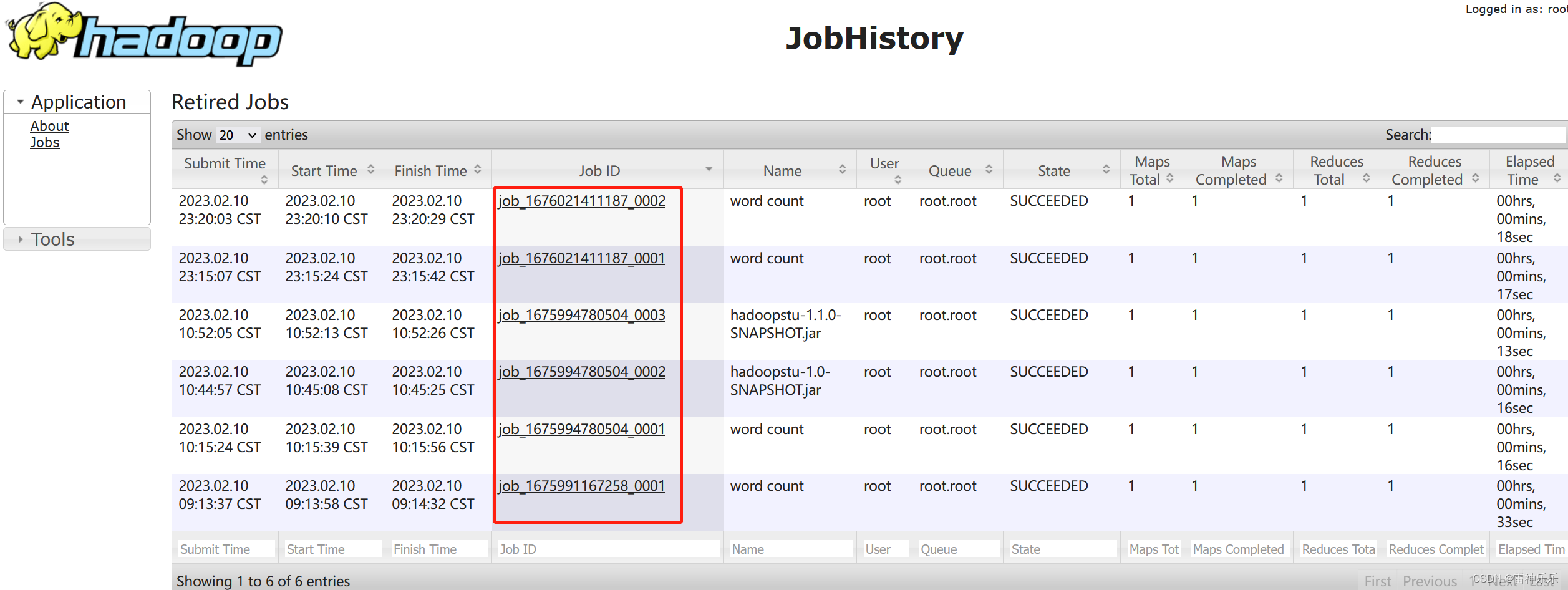 Hadoop之——WordCount案例与执行本地jar包_hadoop wordcount-CSDN博客