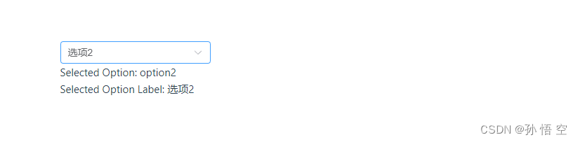 Vue：Element获取select选择框选择的value和label_element ui select选中获取value-CSDN博客
