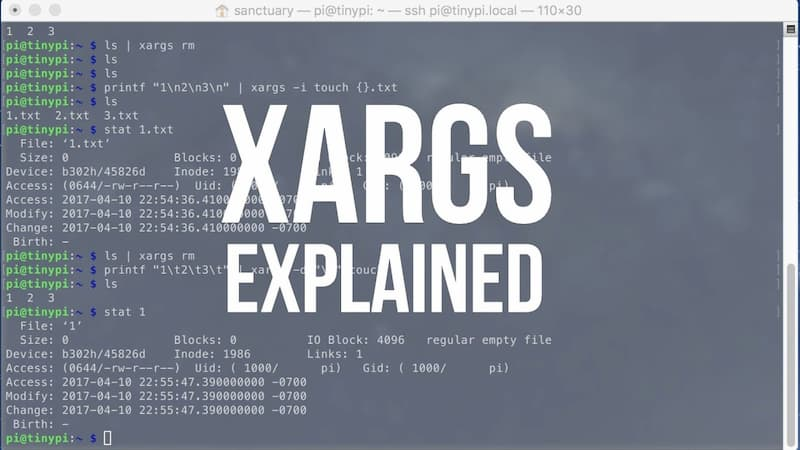 xargs 命令教程_windows xargs-CSDN博客