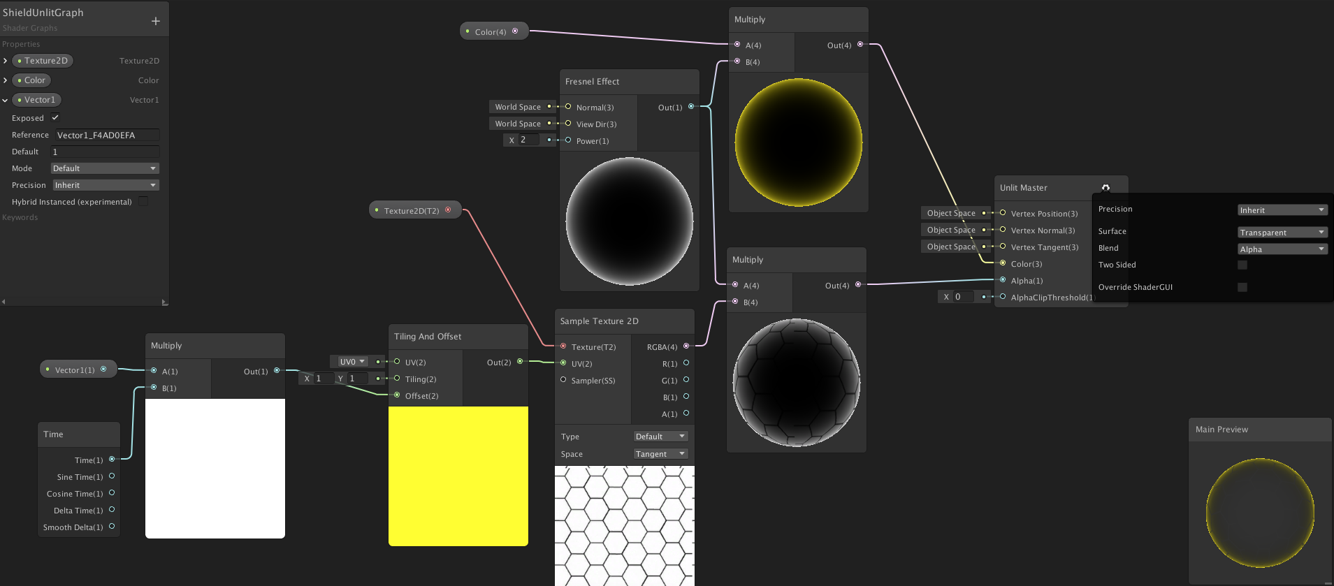 Unity 之 Shadergraph 实现自发光和能量护盾效果入门级教程unity自发光 Csdn博客