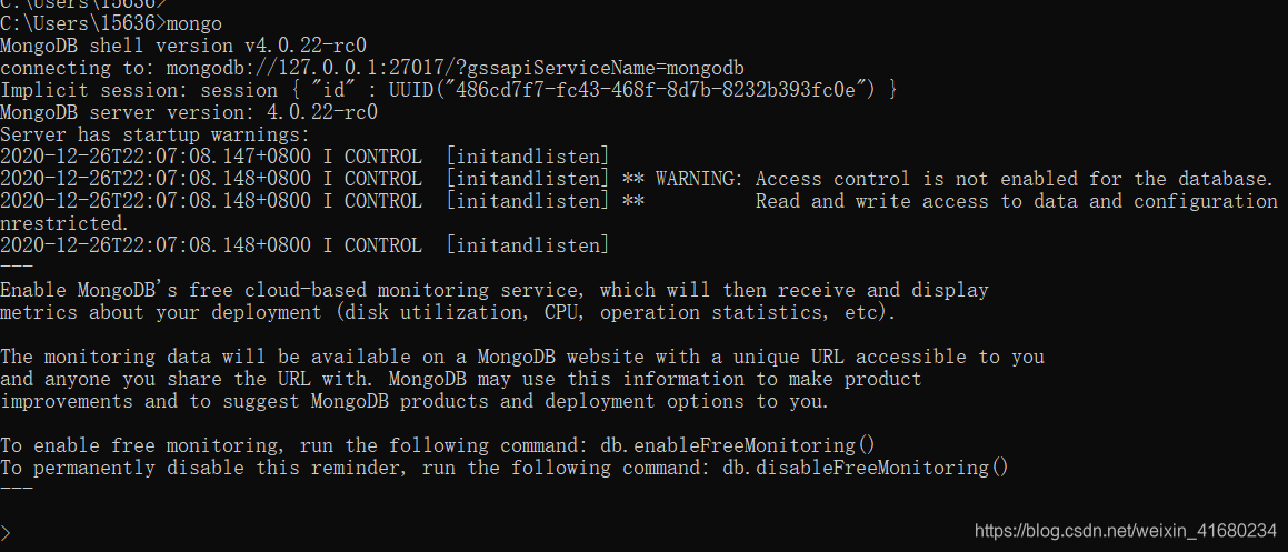 MongoDB4.4.2版本的安装_mongodb msi 4.4.2安装教程-CSDN博客