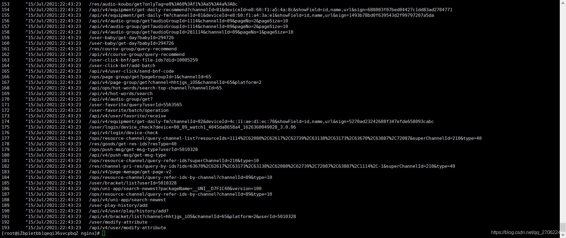 awk从nginx日志统计当天的qps_awk 统计qps-CSDN博客