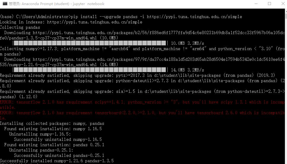AttributeError: module ‘distutils‘ has no attribute ‘version‘（jupyter notebook）_module ...